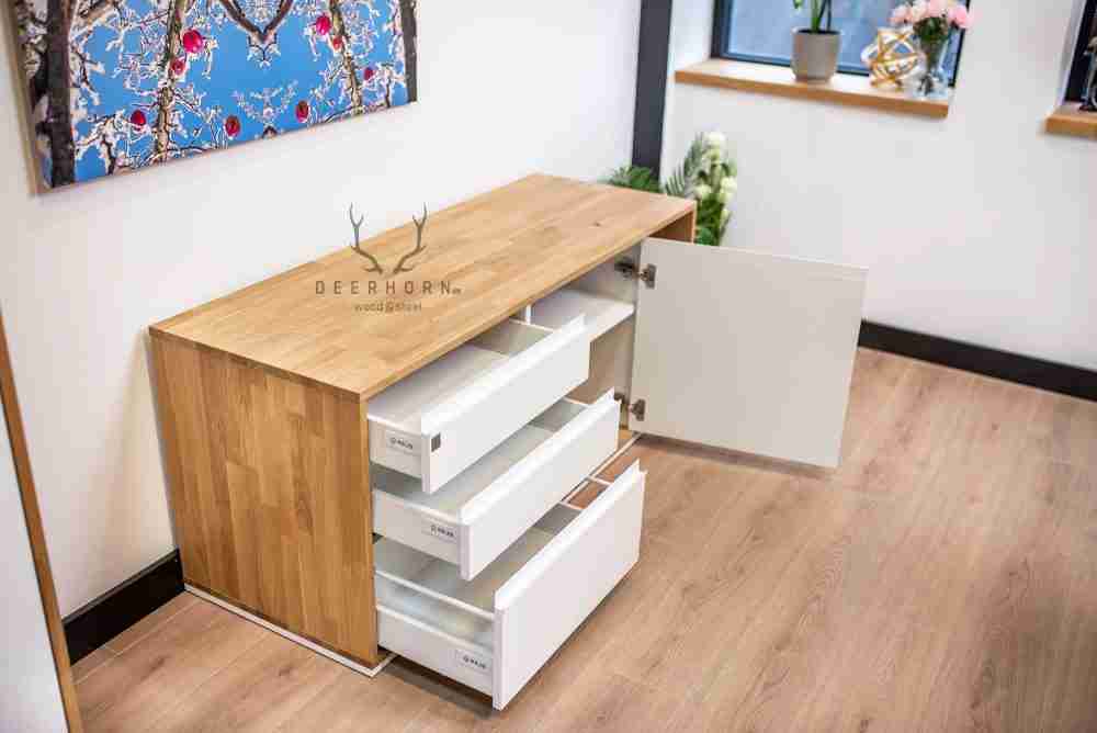 Kontener biurowy jako kontener pod biurko w stylu loft 👍