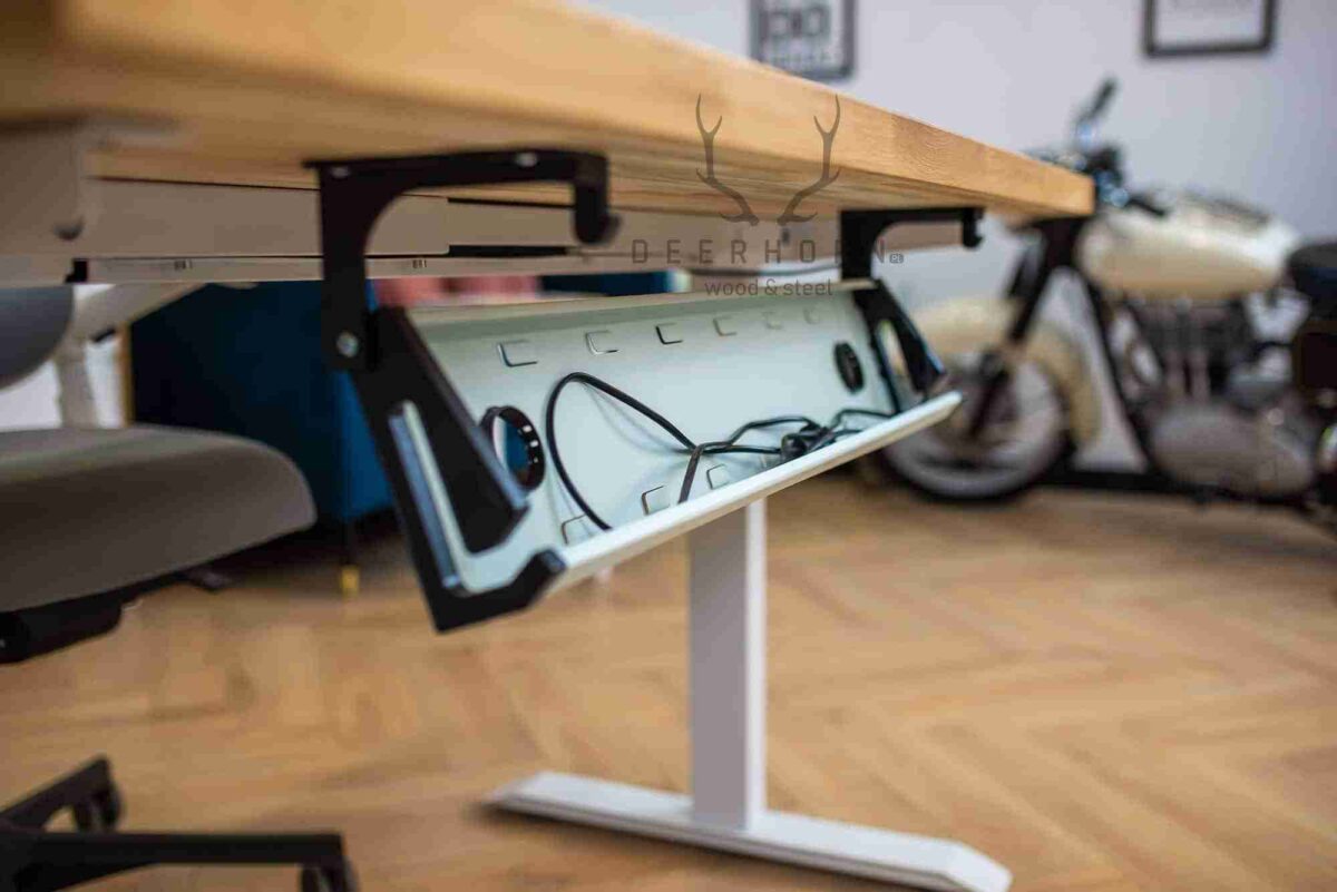 Biurko z elektryczną regulacją wysokości dla zdrowia 🔥